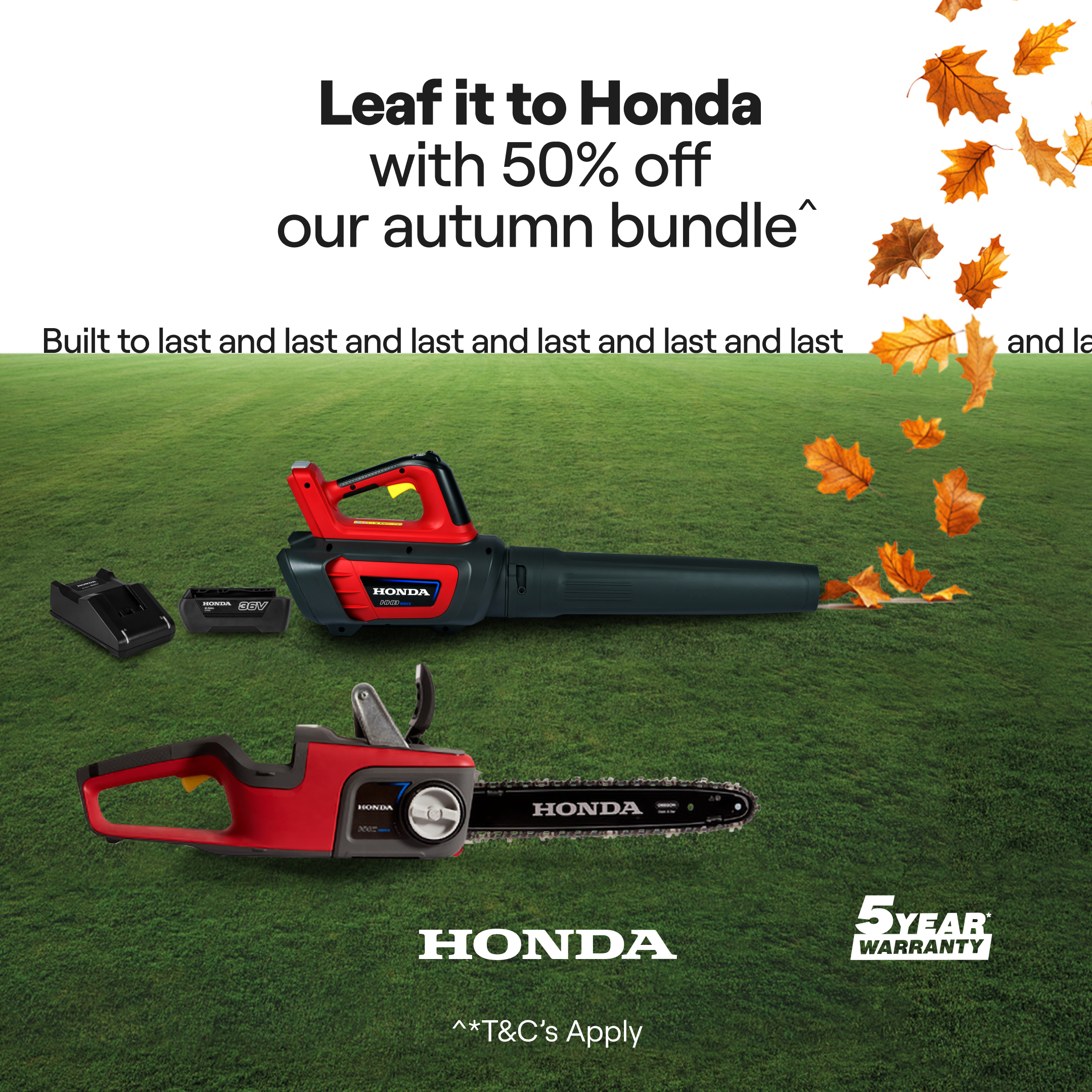 RedMac Ag Services » Leaf it to Honda